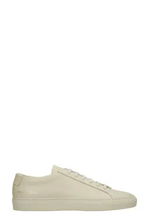 COMMON PROJECTS Achille Saff Sneakers In Leather