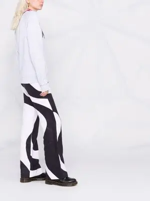 MSGM Logo Print Sweatshirt - Grey