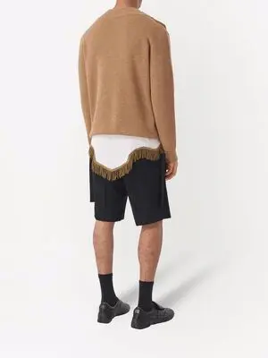 Burberry Double-breasted V-neck Sweater