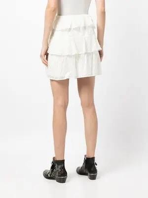 IRO PARIS Tiered Mini Skirt