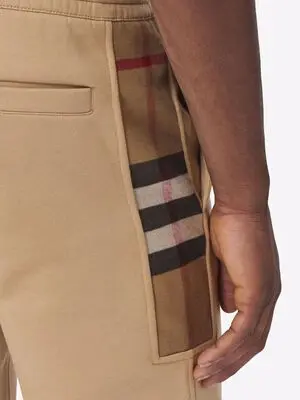 Burberry Check-pattern Track Pants - Neutrals