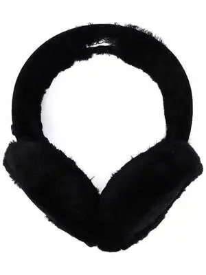 UGG Tonal Shearling Earmuffs - Black