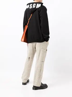 MSGM Logo Print Hoodie