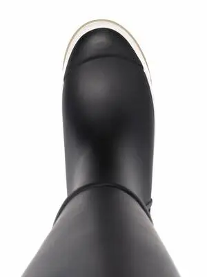 Tory Burch Ridged Rubber Sole Boots