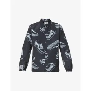A BATHING APE Sta Graphic-print Shell Coach Jacket