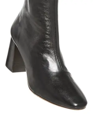 LOEFFLER RANDALL Elise Block Heel Booties - Black