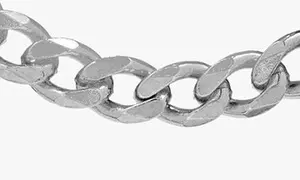 DEGS & SAL Sterling Cuban Chain Necklace