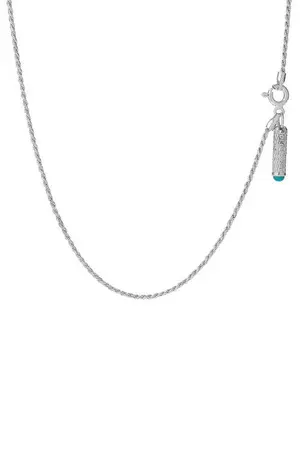 DEGS & SAL Sterling Rope Chain Necklace