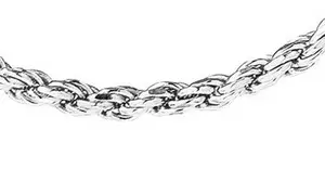 DEGS & SAL Sterling Rope Chain Necklace