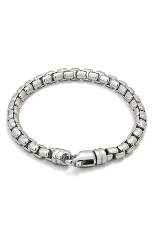 DEGS & SAL Round Box Chain Bracelet