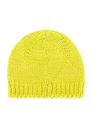 Bottega Veneta Wool Beanie - Kiwi