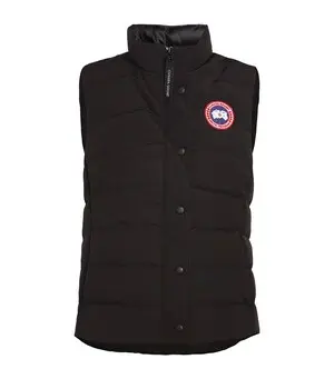 Canada Goose Down-filled Padded Freestyle Gilet - Black