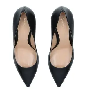 GIANVITO ROSSI 85 Leather Pumps - Black