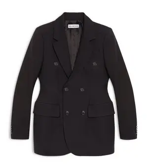 Balenciaga Wool Hourglass Jacket