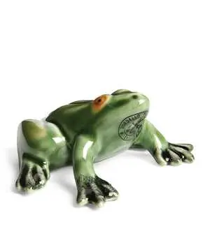BORDALLO PINHEIRO Earthenware Frog - Green