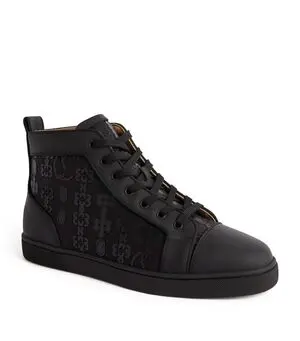 CHRISTIAN LOUBOUTIN Louis Orlato Monogram Sneakers