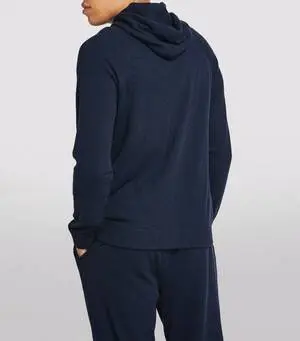 Derek Rose Cashmere Zip-up Hoodie
