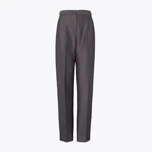 Tory Burch Tory Burch English Mohair Pant Dark Grey Charcoal