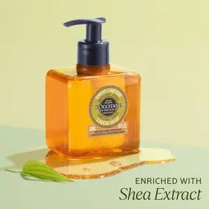 L'OCCITANE Shea Verbena Hand & Body Liquid Soap Refill 16.9 Fl Oz