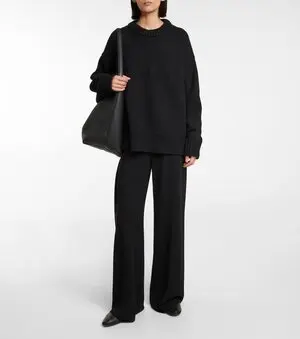 THE ROW Ophelia Wool And Cashmere Sweater - Black