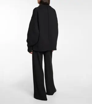 THE ROW Ophelia Wool And Cashmere Sweater - Black