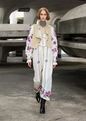Isabel Marant Dahope Leather Western Boots