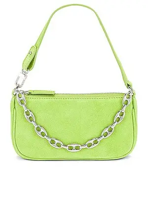 By Far Mini Rachel Bag In Green