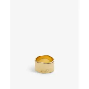 Monica Vinader Siren Muse Ring - Yellow Gold