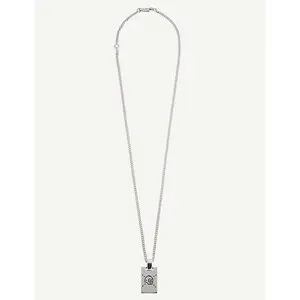 Gucci Ghost Sterling Skull Necklace