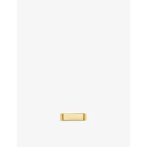 Monica Vinader Signature Recycled Vermeil Sterling Silver Ring - Gold