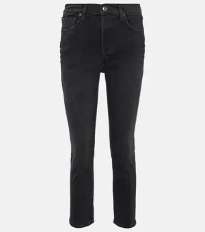 Black Cropped Jeans For Women