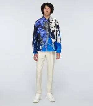 Berluti Stellar Braided Leather Sneakers