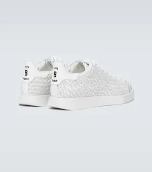 Berluti Stellar Braided Leather Sneakers