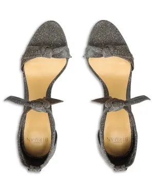ALEXANDRE BIRMAN Clarita Glitter High Heel Sandals - Stellar