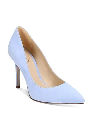 Sam Edelman Sam Edelman Women's Hazel Pointed Toe Pumps Cerulean Blue