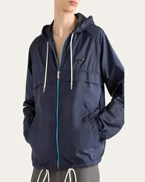 Prada Re-nylon Hooded Jacket
