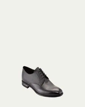 Prada Saffiano Leather Lace-up Shoes
