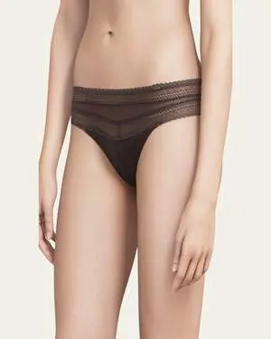 Chantelle Festivite Lace Brazilian Bikini Briefs