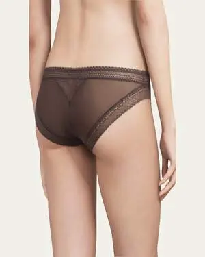 Chantelle Festivite Lace Brazilian Bikini Briefs