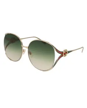Gucci Oversized Oval GG Sunglasses One-color