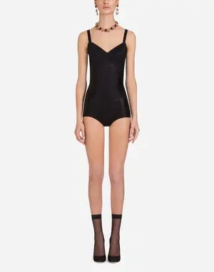 Dolce & Gabbana Elasticated Corset-style Bodysuit