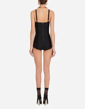 Dolce & Gabbana Elasticated Corset-style Bodysuit
