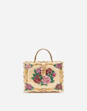 Dolce & Gabbana Dolce Box Hand-painted Bag - Multicolor