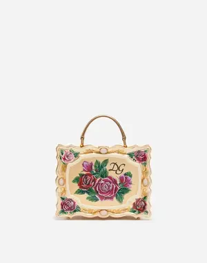 Dolce & Gabbana Dolce Box Hand-painted Bag - Multicolor