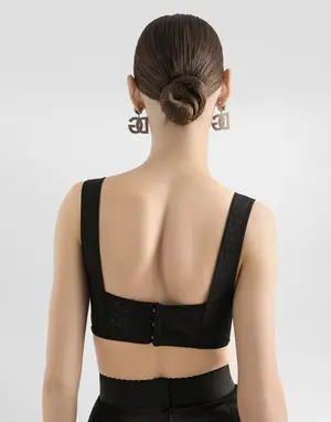 Dolce & Gabbana Satin Top