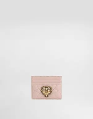 Dolce & Gabbana Devotion Card Holder - Pale Pink