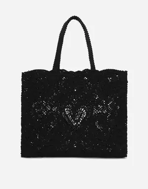 Dolce & Gabbana Large Cordonetto Lace Beatrice Bag