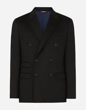 Dolce & Gabbana Deconstructed Double-breasted Cashmere Jacket