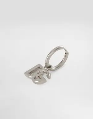 Dolce & Gabbana Dg Logo Hoop Earrings