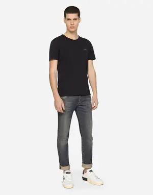 Dolce & Gabbana Light Wash Skinny Stretch Jeans